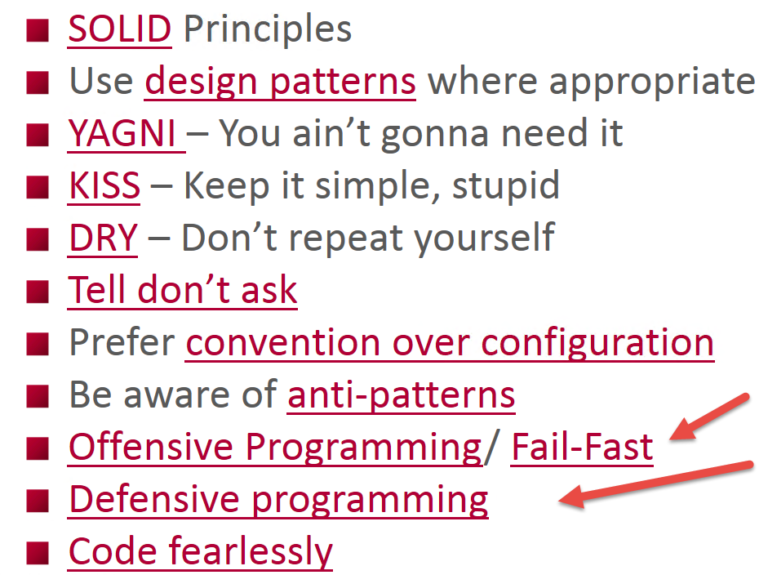 Coding principles: The difference between defensive and offensive ...