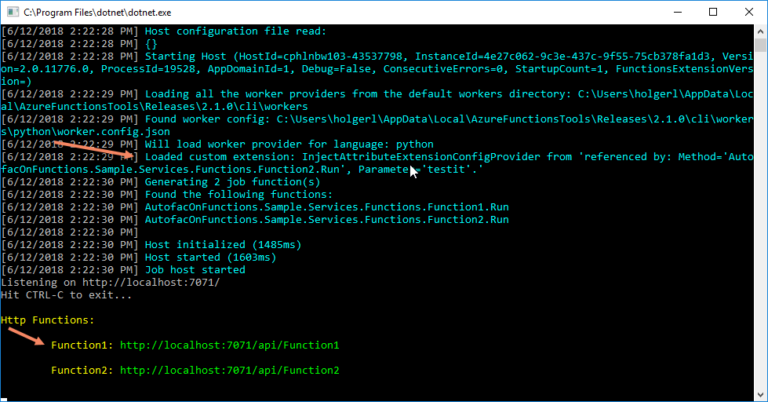 Azure Functions Dependency Injection Autofac On Functions Nuget Package Codingsoul