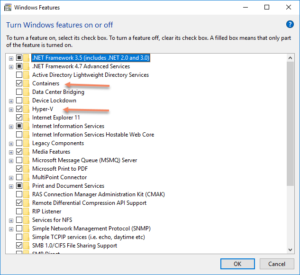 Docker containers on Windows 10: HNS failed with error : Unspecified error – codingsoul
